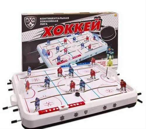 Настольная игра омзэт &ampquotХоккей кхл&ampquot, 74,5x46,5x9,5 см ом-48200KHL