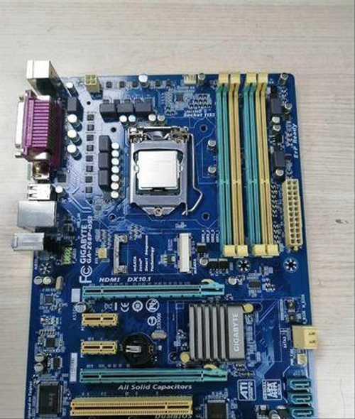 Комплект Gigabyte GA-Z68P-DS3 + I7-3770