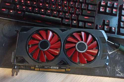 Видеокарта AMD RX570 XFX