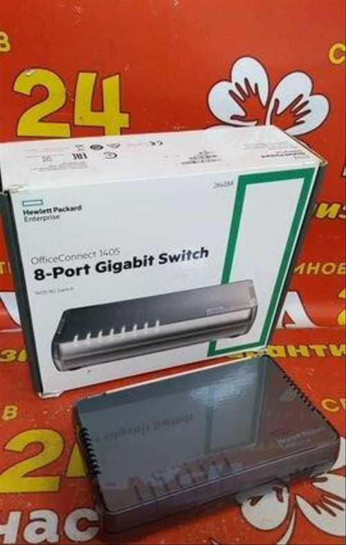 Коммутатор HP 1405 8G v3 Switch