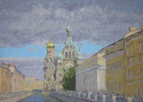 Картина (живопись) масло/холст. Санкт-Петербург