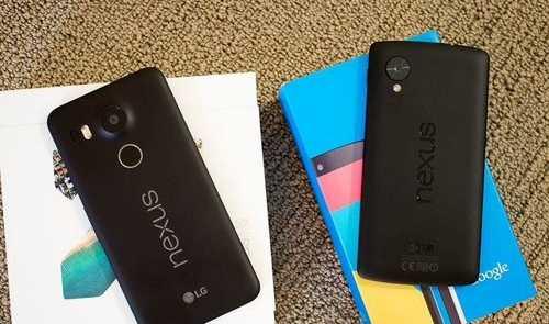 Nexus 5x 16g + Nexus 5 16g