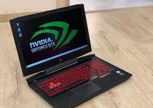 Игровой зверь HP Omen 17 i7 12гб GTX1050 4гб