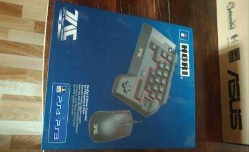 Игровая клавиатура и мышь hori (PS4-069E)