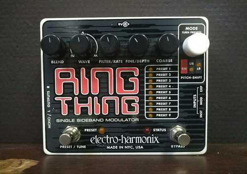 Рингмодулятор Electro-harmonix Ring Thing