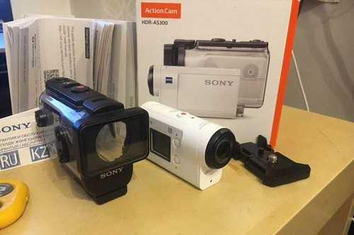 Экшн Видеокамера Sony HDR- AS300, для блогеров
