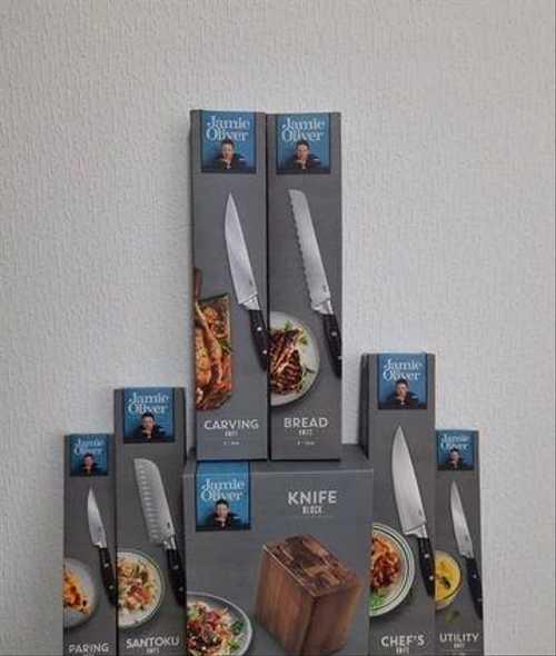 Набор ножей Jamie Oliver с подставкой