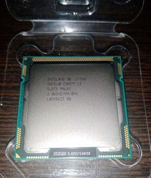 Процессор intel core i3 540