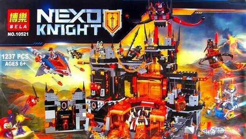 Лего bela Nexo Knights Логово Джестро 1237 деталей