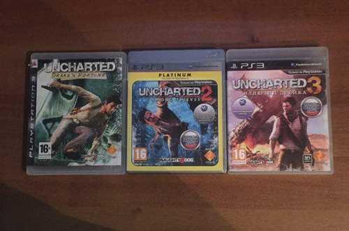Трилогия Uncharted на PS3