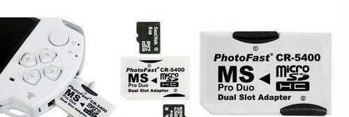 Переходник MicroSD на MS Pro Duo PhotoFast CR-5400