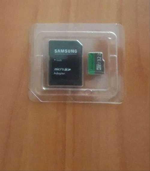 Карта памяти MicroSD microdata на 32 Гб +SD адапте