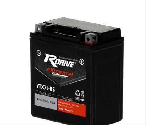 Аккумулятор RDrive eXtremal silver YTX7L-BS