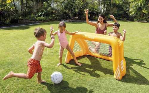 Надувные ворота для футбола Fun Goals Game Intex 5