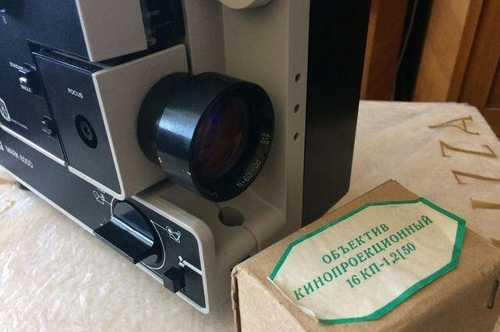 Переделанный для оцифровки 8 мм кинопроектор Eumig