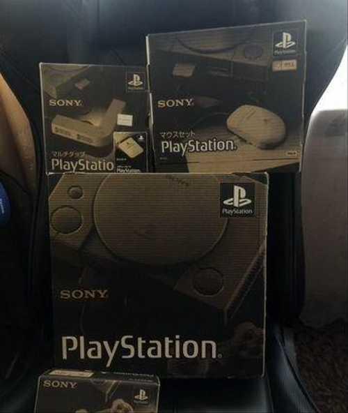 Sony PlayStation scph-1000 с аксессуарами