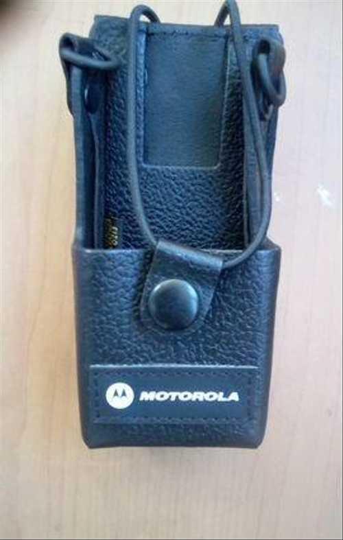 Чехол кожаный для радиостанции Motorola