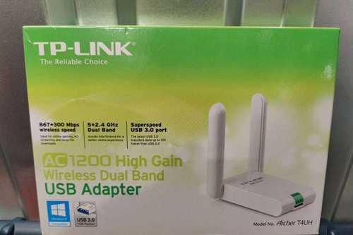 Беспроводной USB адаптер Wifi TP-Link Archer T4UH