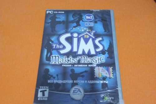 DVD диск с игрой Sims Makin Magic