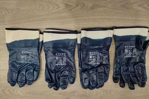 Перчатки защитные с нитриловым покрытием