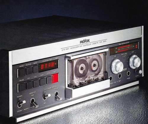 Кассетная дека Revox B710mk2