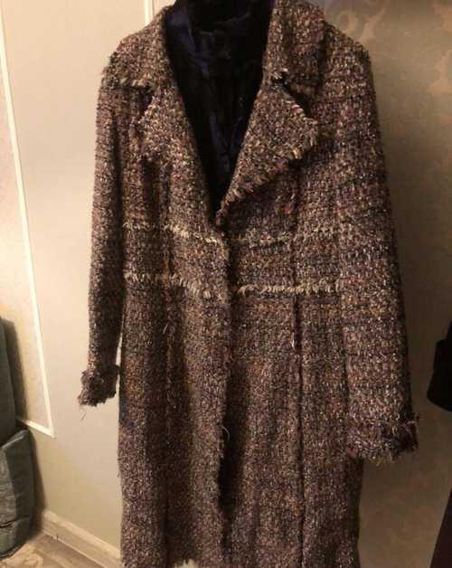 Пальто etro Milano оригинал /Chanel пальто 44