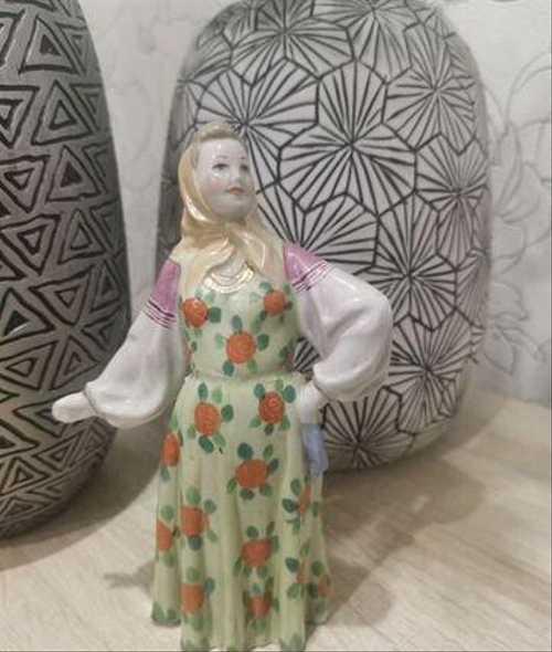Статуэтка Плясунья Дулёво СССР