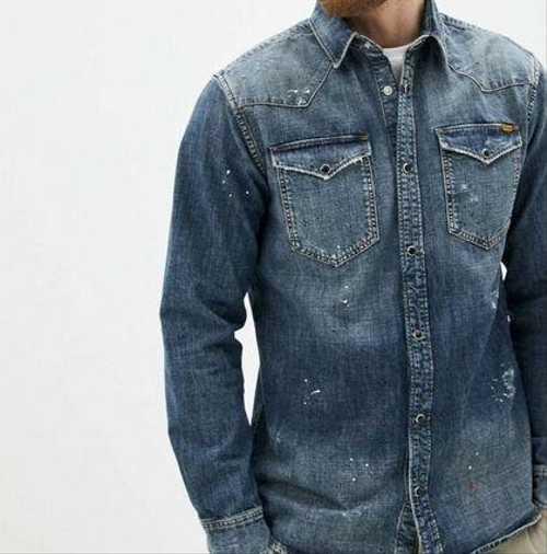 Рубашка джинсовая Jack & Jones