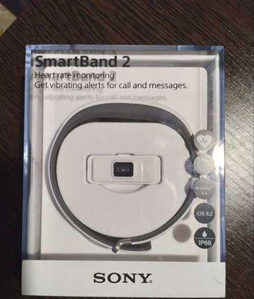 Фитнес-браслет Sony smartband 2 SWR12белые