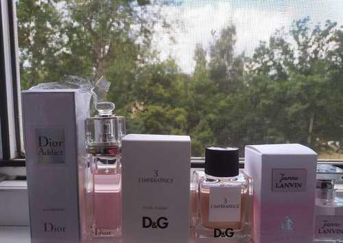 Dior addict, Lanvin, D&G