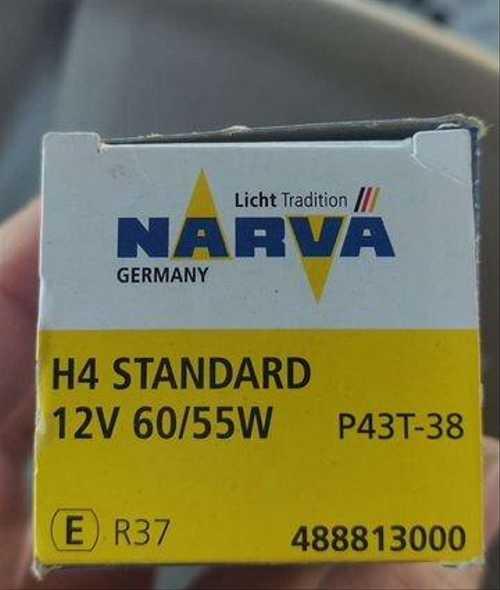 Лампа narva h4 standard 12v 60/55w