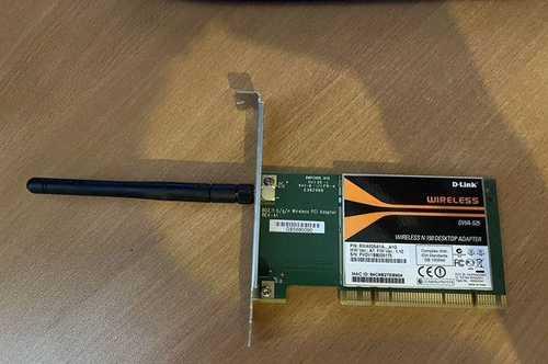 Wifi адаптер pci e DLink DWA-525 N150