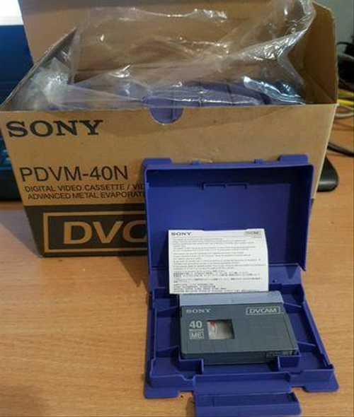 Видеокассет dvcam sony pdvm-40n новые