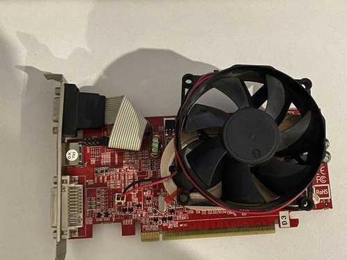 Видеокарта Radeon HD 2400 Pro PCI-E Рабочая VGA