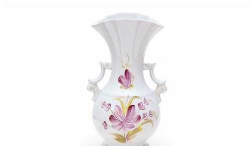Винтажная фарфоровая ваза в стиле барокко