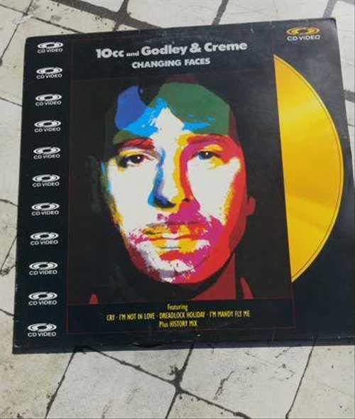 LaserDisc 10CC Godley Creme Changing Faces | Festima.Ru - Мониторинг ...