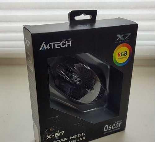 Игровая мышь A4Tech X77 Black