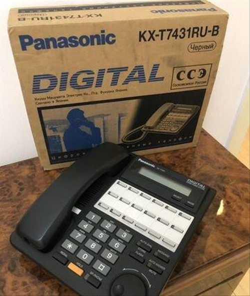 Проводной телефон Panasonic KX-T7431