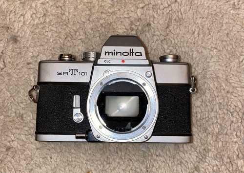 Плёночный фотоаппарат Minolta SRT101