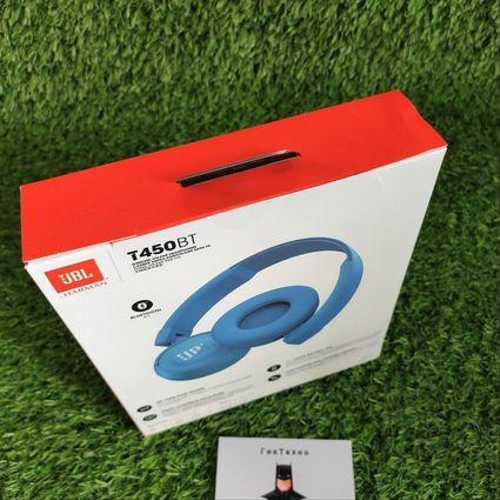 Беспроводные наушники JBL T450BT Синие