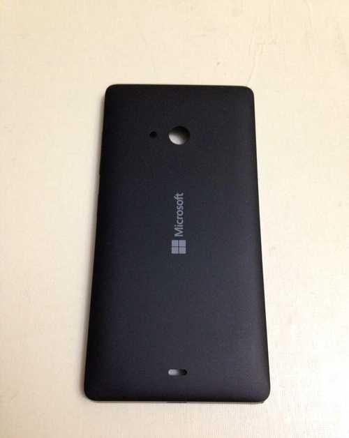 Задняя крышка Microsoft Lumia 540 Чёрная