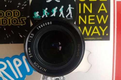 Nikon 28mm f3.5