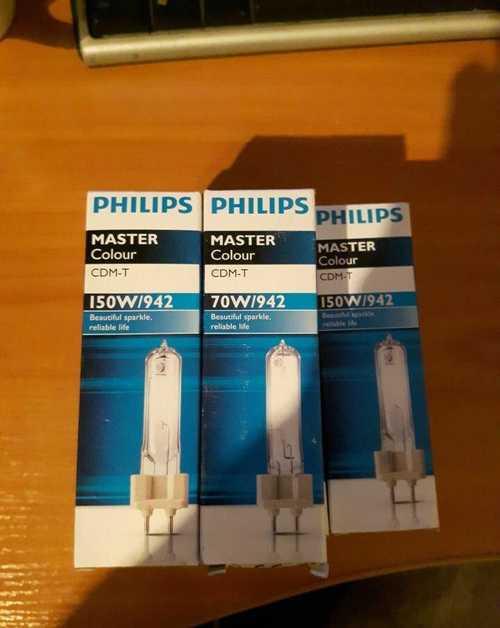 Продаю лампы philips master CDM-T 150W/942 G12