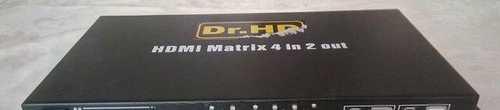 Матричный переключатель hdmi сигнала Dr.HD 4х2