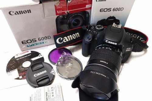 Фотокамера Сanon EOS 600D
