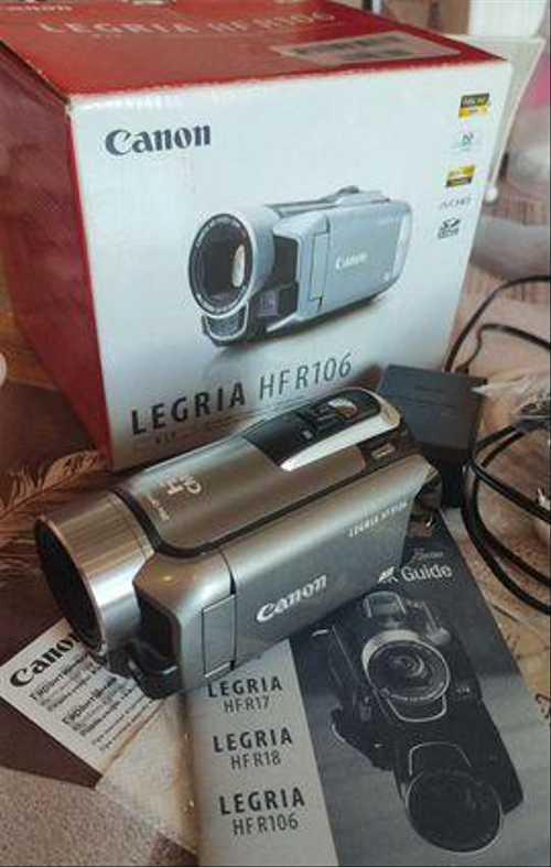 Видеокамера Canon legria HF R106