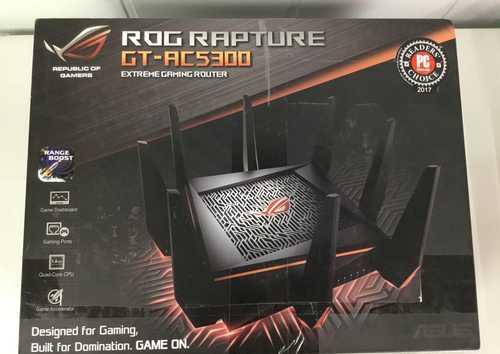 Wi-Fi роутер asus ROG rapture GT-AC5300 б/у