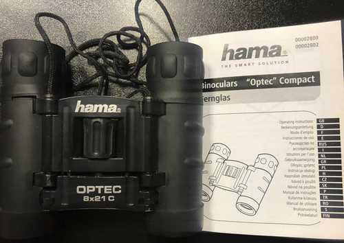 Бинокль Hama Optec 8x21 C