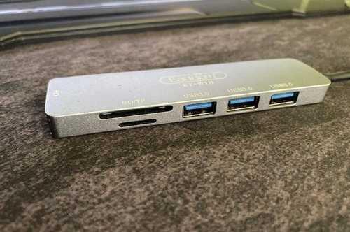 USB Type C хаб EarlDom ET-W18 bc