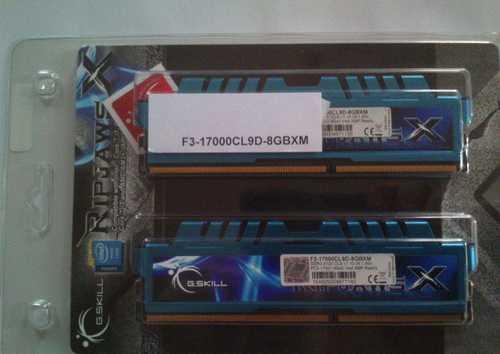 G.Skill RipjawsX DDR3-2133 (16 Гб, 4х4)
